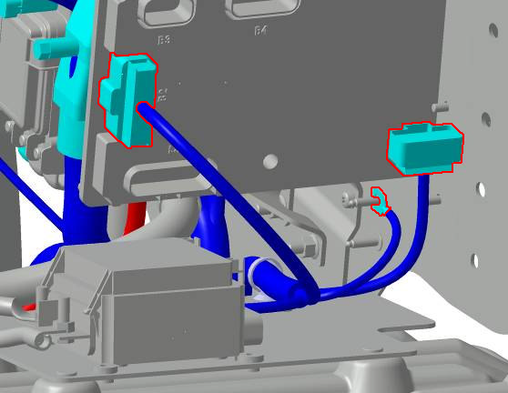 Cummins ISC Engine - Bulkhead Module & Frontwall Connections