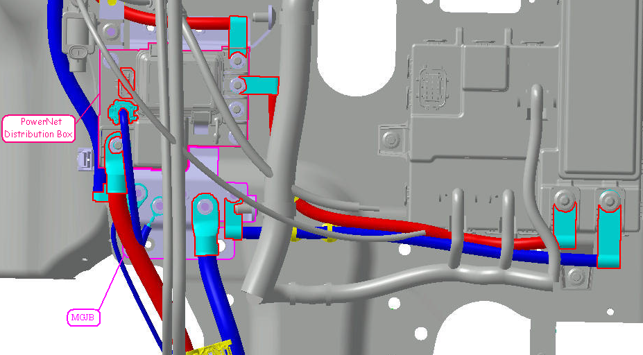 EPA2010 PowerNet Distribution Box (PNDB & SAM Chassis Connections)