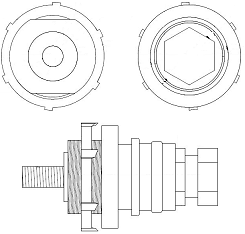 23-13769-001 (Stud, Pass-Thru, Electrical, Black)