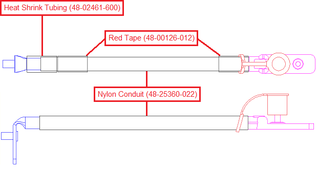 A06-89164 (Positive Jump Start Stud Cable)