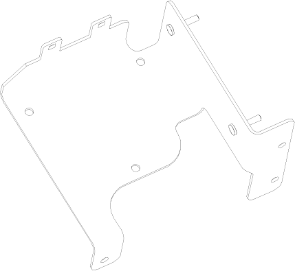 A06-77241-000 (Bracket Assembly-Multi Module Support)