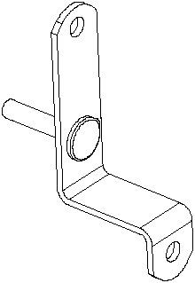 A23-13555-002 (Standoff Bracket Assembly)