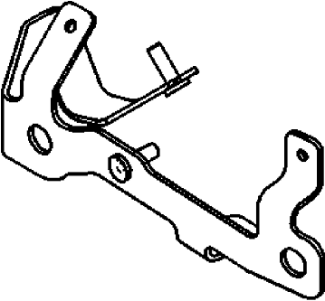A66-16077-000 (Chassis Forward Harness Bracket)