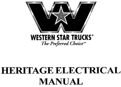Heritage Electrical Manual